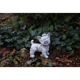 JVmoebel Skulptur Garten Dekoration Hund Terrasse Stein Figur Deko Statue S103071