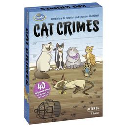 THINKFUN® Thinkfun® Spiel, ThinkFun Familienspiel Detektivspiel Cat Crimes™ 76366