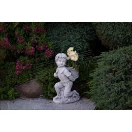 JVmoebel Skulptur Junge Bub 40cm Figur Statue Skulptur Garten Dekoration S101147