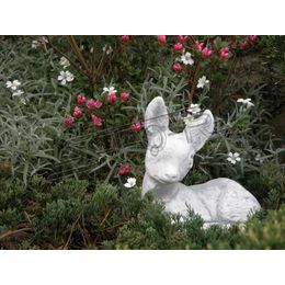 JVmoebel Skulptur Garten Dekoration Bambi Terrasse Stein Figuren Figur Deko Statue