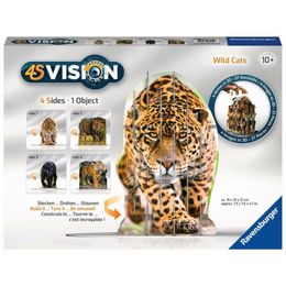 Ravensburger Spiel, Ravensburger Familenspiel 3D Steckspiel 4S Vision Wild Cats 18051
