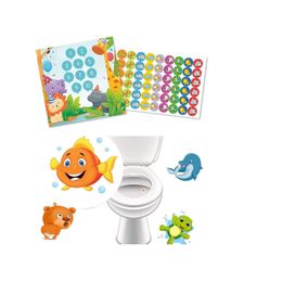 LK Trend & Style Sticker Lustige Töpfchen Trainer mit Toiletten Sticker