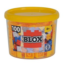 Simba Spielbausteine Simba Konstruktionsspielzeug Blox 100 Teile 4er gelb 104114110