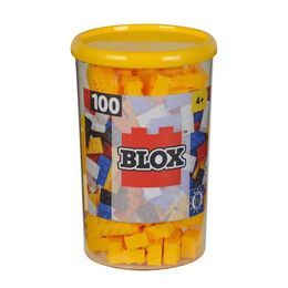 Simba Spielbausteine Konstruktionsspielzeug Blox 100 Teile 8er gelb 104118898
