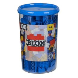 Simba Spielbausteine Konstruktionsspielzeug Blox 100 Teile 8er blau 104118906