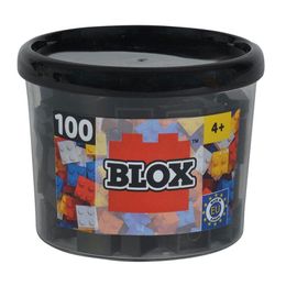 Simba Spielbausteine Simba Konstruktionsspielzeug Blox 100 Teile 4er schwarz 104114114