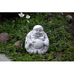 JVmoebel Skulptur Buddha Statuen Figur Dekoration Garten Terrasse Stein S101208