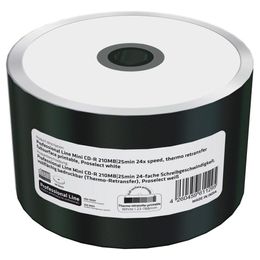 MediaRange CD-Rohling 50 Professional CD-R Mini full printable Thermo 22Min 200MB 24x Shrink