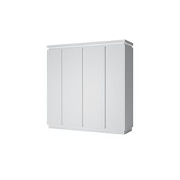 Schrank Lyon - weiß - 216 cm - 217 cm - 60 cm - Sconto