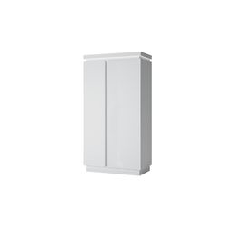 Schrank Lyon - weiß - 103 cm - 199 cm - 56 cm - Sconto