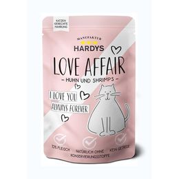 Hardys Love Affair Huhn & Shrimps Katzen-Nassfutter getreidefrei 12x100g