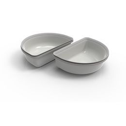 SureFeed® Halbschalen, grau