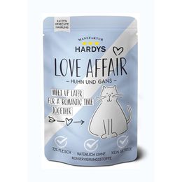 Hardys Love Affair Huhn & Gans Katzen-Nassfutter getreidefrei 12x100g