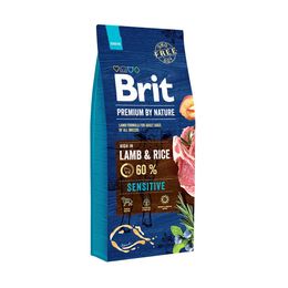Brit Premium by Nature Sensitive Hunde-Trockenfutter Lamm & Reis 15kg