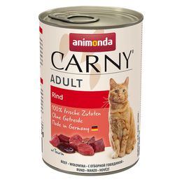 animonda Carny Adult Rind Katzen-Nassfutter getreidefrei 6x400g