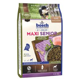 Bosch Maxi Senior Geflügel & Reis Hunde-Trockenfutter getreidefrei 2,5kg