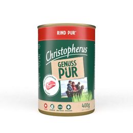 CHRISTOPHERUS Pur &ndash; Rind 6x400g
