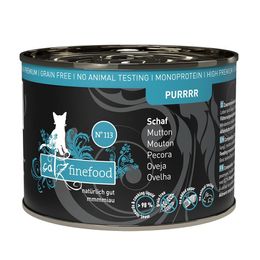 Catz Finefood Purrrr No.113 Schaf Katzen-Nassfutter getreidefrei 6x200g