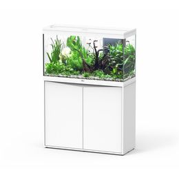 Aquatlantis Aquariumkombination Splendid 200l - 100x40 cm Piano Weiß