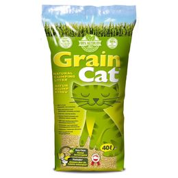 GrainCat Naturklumpstreu Katzenstreu geruchsbindend 40l