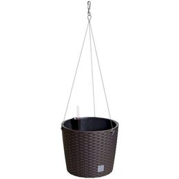 Prosperplast Blumentopf Hängeampel Rato, Ø 25,6 cm, braun