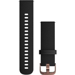 Garmin Smartwatch-Armband Ersatzarmband vivomove HR Silikon (20 mm), schwarz