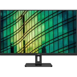 AOC U32E2N LED-Monitor (80 cm/32 ", 3840 x 2160 px, 4K Ultra HD, 4 ms Reaktionszeit, 60 Hz, VA LCD), schwarz