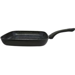 ELO Grillpfanne Pure Belugo, Aluminium (1-tlg), 28x28 cm, Induktion, schwarz