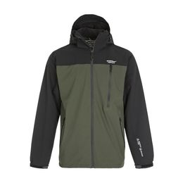 WEATHER REPORT Outdoorjacke 'Delton' Herren Gr&ouml;&szlig;e L khaki / schwarz