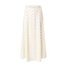 EDITED Rock 'Fadila' Damen Gr&ouml;&szlig;e 42 creme / mandarine