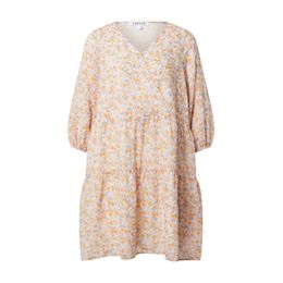 EDITED Kleid 'Marou' Damen Gr&ouml;&szlig;e 36 creme / oliv / helllila / orange / apricot Sommerkleid