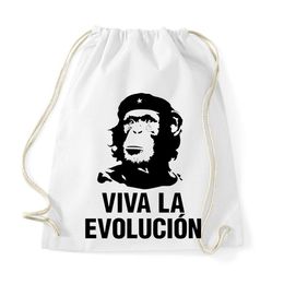 Youth Designz Turnbeutel Viva la Evolucion Baumwoll Tasche Turnbeutel