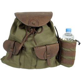 Hubertus® Hunting Trekkingrucksack Wanderrucksack mit Flaschenhalter Jagdrucksack oliv von Oefele Jagd