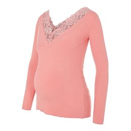 MAMALICIOUS Umstand Shirt 'Trina' Damen Größe XL rosa