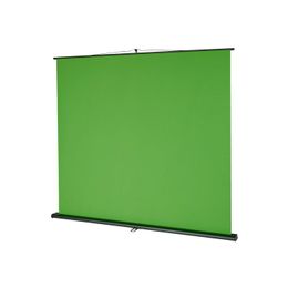 Celexon Chroma Key Green Screen Pull-Up-Leinwand (150 x 200cm