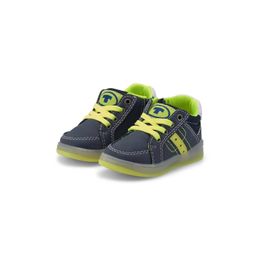 Tom Tailor Unisex Sneaker mit Logo Print und Neon-Farbakzenten, gelb, Logo Print, Gr. 20