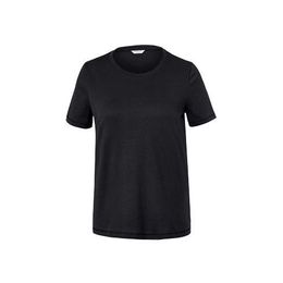 Tchibo Basic T-Shirt - Schwarz - Gr.: S