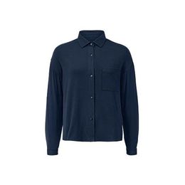 Tchibo Blusenshirt - Dunkelblau - Gr.: L