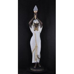 JVmoebel Skulptur Stehleuchte Skulptur Figur Lampen Leuchte Ägypten Statue Figuren Deko
