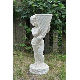 JVmoebel Skulptur Kübel Skulptur Figuren Antik Stil Statue Statuen Blumen XXL 70cm Neu