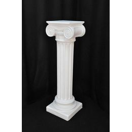 JVmoebel Skulptur Medusa Säule Römische Säulen Marmor Skulptur Figur Deko Ständer 1048
