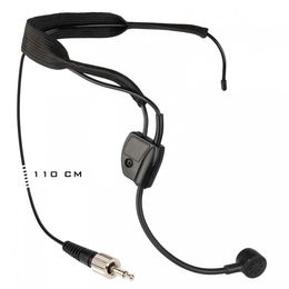JB Systems - HF-HEADSET FITNESS, Headset-Kondensatormikrofon