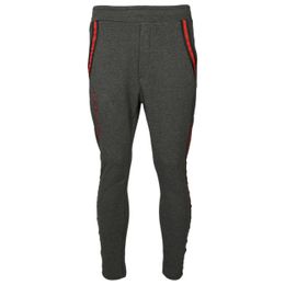 Jogginghose Top Gun "Player" Gr. 48 (S), Normalgrößen, grau (anthracite) Herren Hosen Jogginghosen