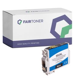 FairToner Kompatibel für Epson Expression Home XP-5150 (C13T02W14010 / 502XL) Druckerpatrone Schwarz