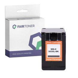 FairToner Kompatibel für HP Envy Inspire 7955 e (T6N04AE / 303XL) Druckerpatrone Schwarz