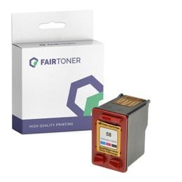 FairToner Kompatibel für HP DeskJet F 4155 e (C6658AE / 58) Druckerpatrone Photo