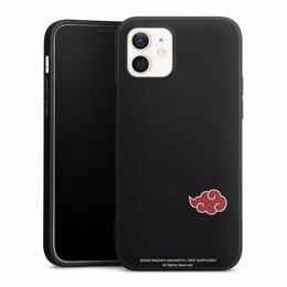 DeinDesign Handyhülle Akatsuki Naruto Shippuden Offizielles Lizenzprodukt Akatsuki Black, Apple iPhone 12 Silikon Hülle Premium Case Handy Schutzhülle
