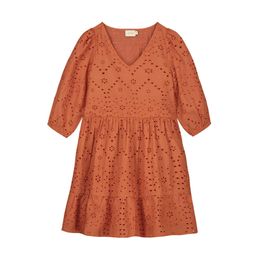 Shiwi Kleid 'TUSCANY' M&auml;dchen Gr&ouml;&szlig;e 116 cognac
