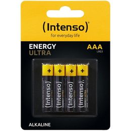 Intenso 4 Intenso Energy Ultra AAA / Micro Alkaline Batterien im 4er Blister Batterie