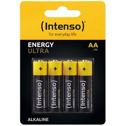 Intenso 4 Intenso Energy Ultra AA / Mignon Alkaline Batterien im 4er Blister Batterie